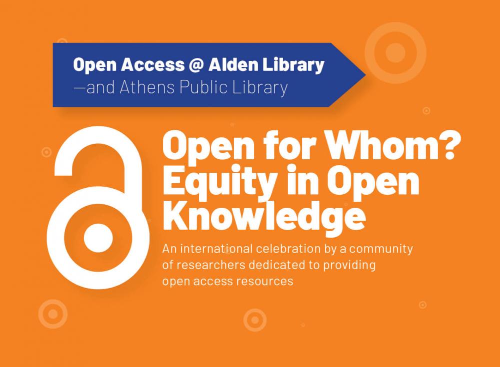 Libraries to Promote Open Access Week with Workshops and Documentary ...