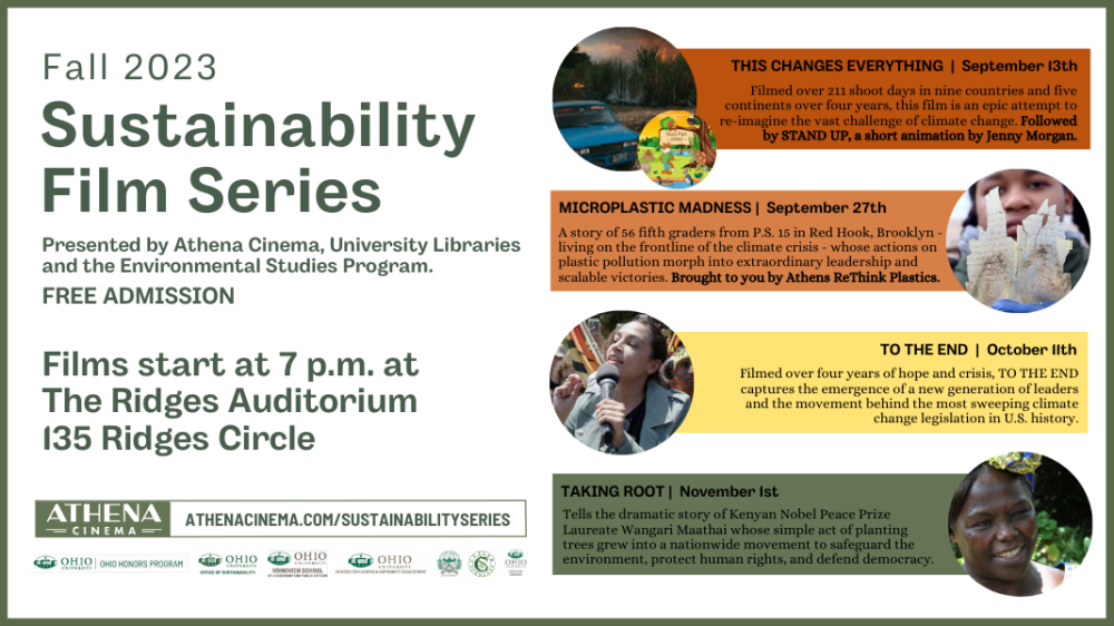 Sustainability Film Series Fall 2023