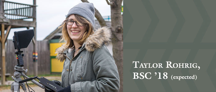 Recent Alumna Spotlight - Taylor Rohrig, BSC '18