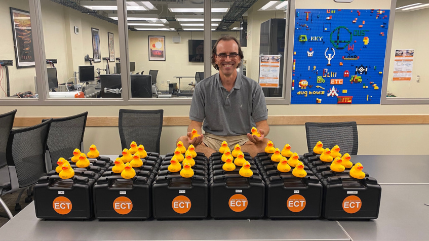 Conducting Labs from the Comforts of Home: Professor Brandon Saunders ...