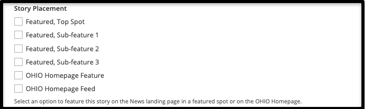 Create OHIO Story | Ohio University