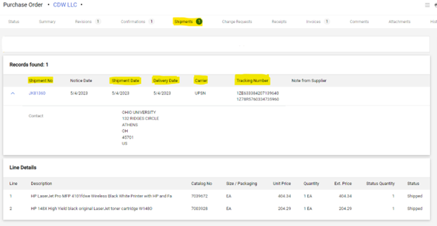 CDW-G Catalog Changes in BobcatBUY (BCB)