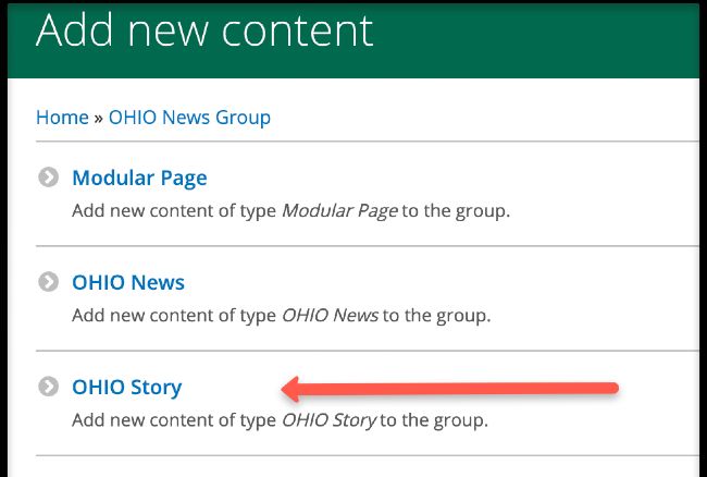 Create OHIO Story | Ohio University