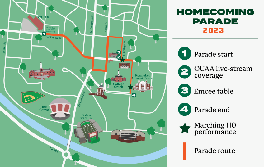 Homecoming Parade Information | Ohio University