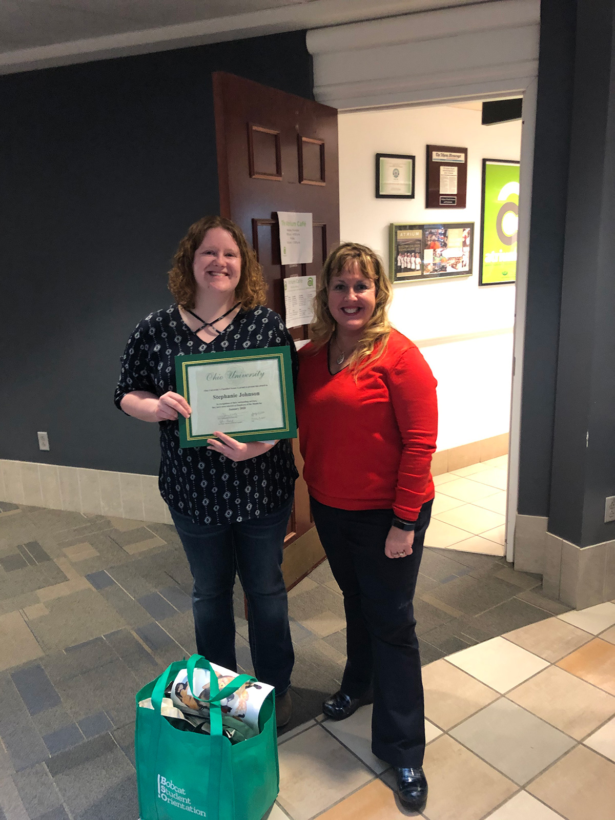 Meet Stephanie Johnson, January Classified Employee of the Month
