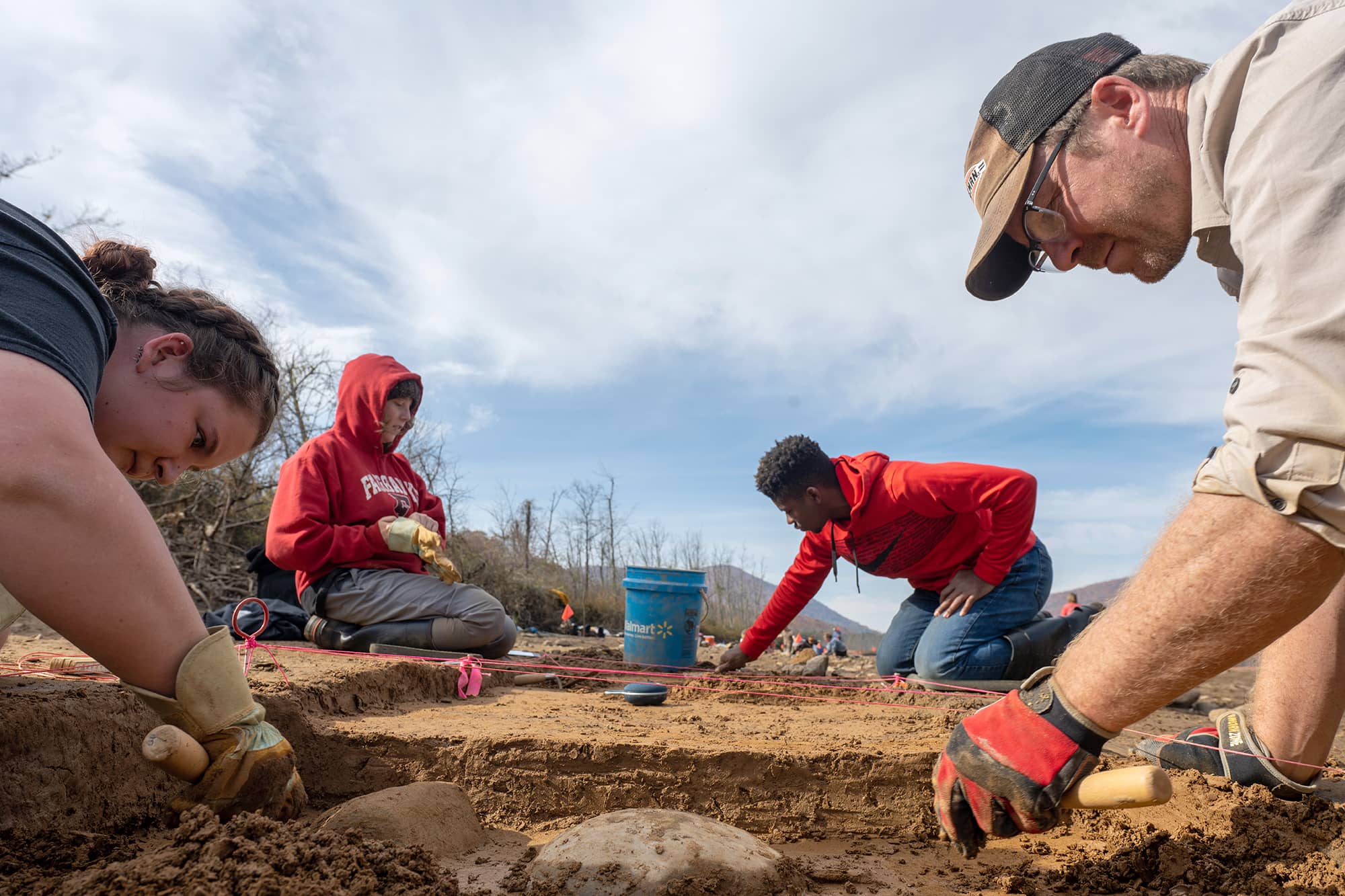 OHIO students get taste of archaeology at ancient Virginia site