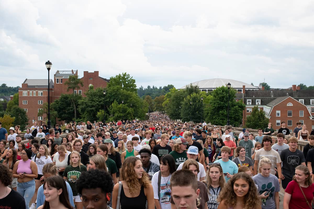 OHIO brings in record-setting first year class to Athens Campus