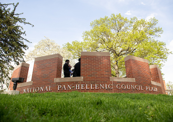 OHIO unveils new National Pan-Hellenic Council Plaza