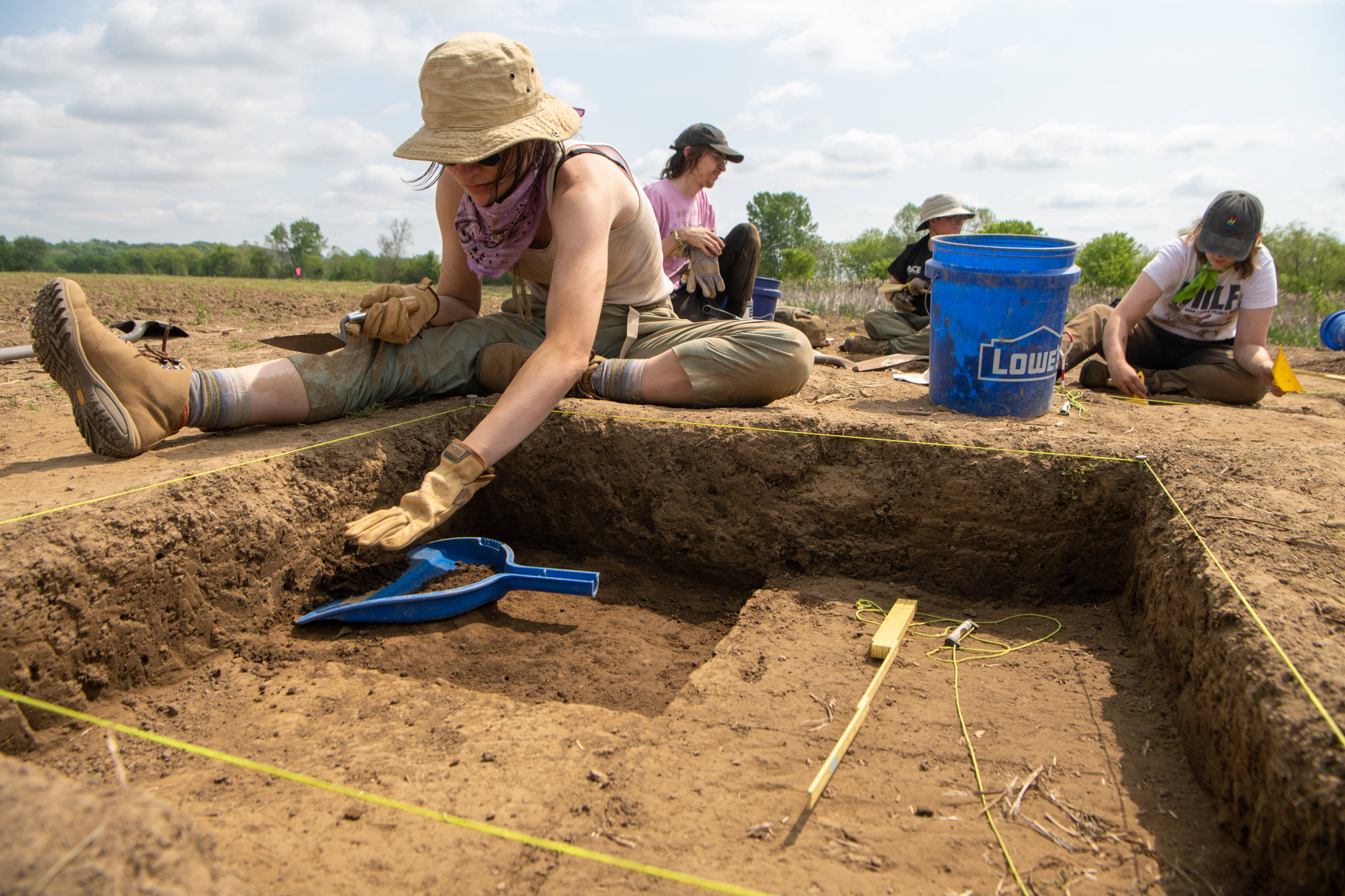 Archaeology students have their own blockbuster summer adventure