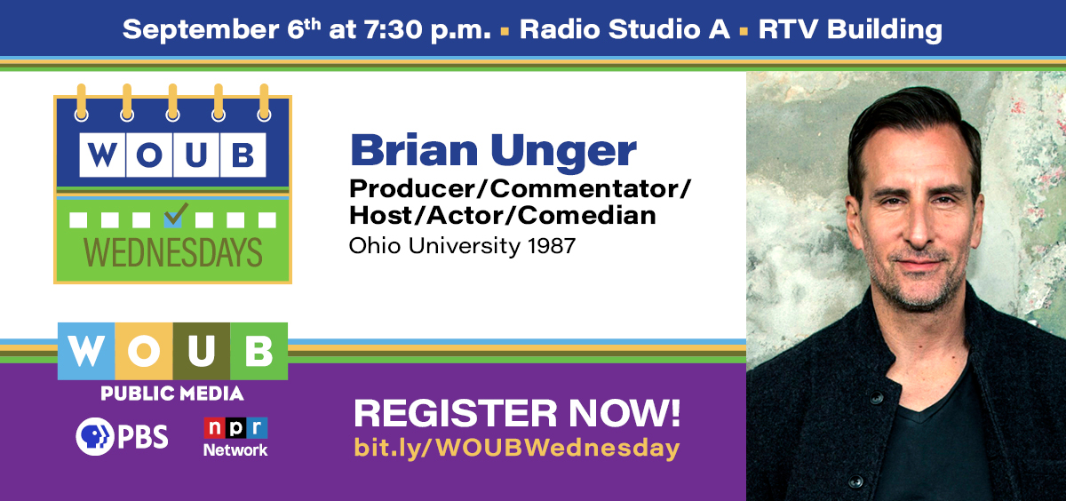 WOUB virtual speaker series to feature OHIO graduate Brian Unger